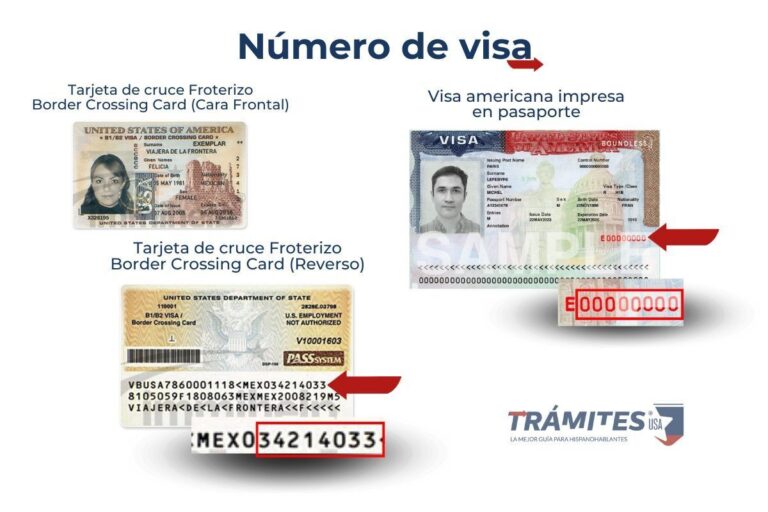 ¿Cuál es el número de la Visa Americana y dónde encontrarlo?